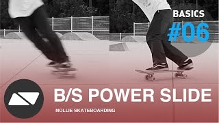 B/S 파워슬라이드 (Back Side Power Side) | 스케이트보드 스쿨 - Nollie